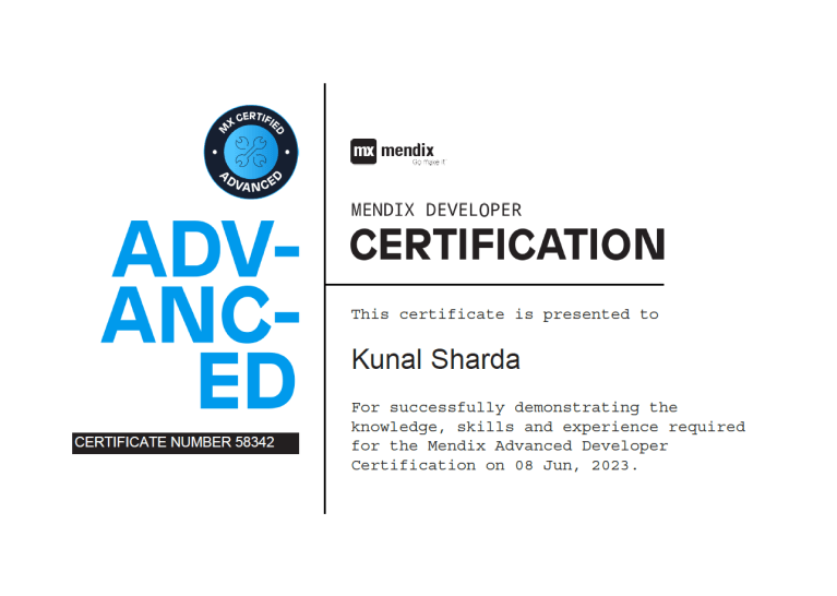 Mendix Certification Program: A Complete Guide – Kunal's Blog